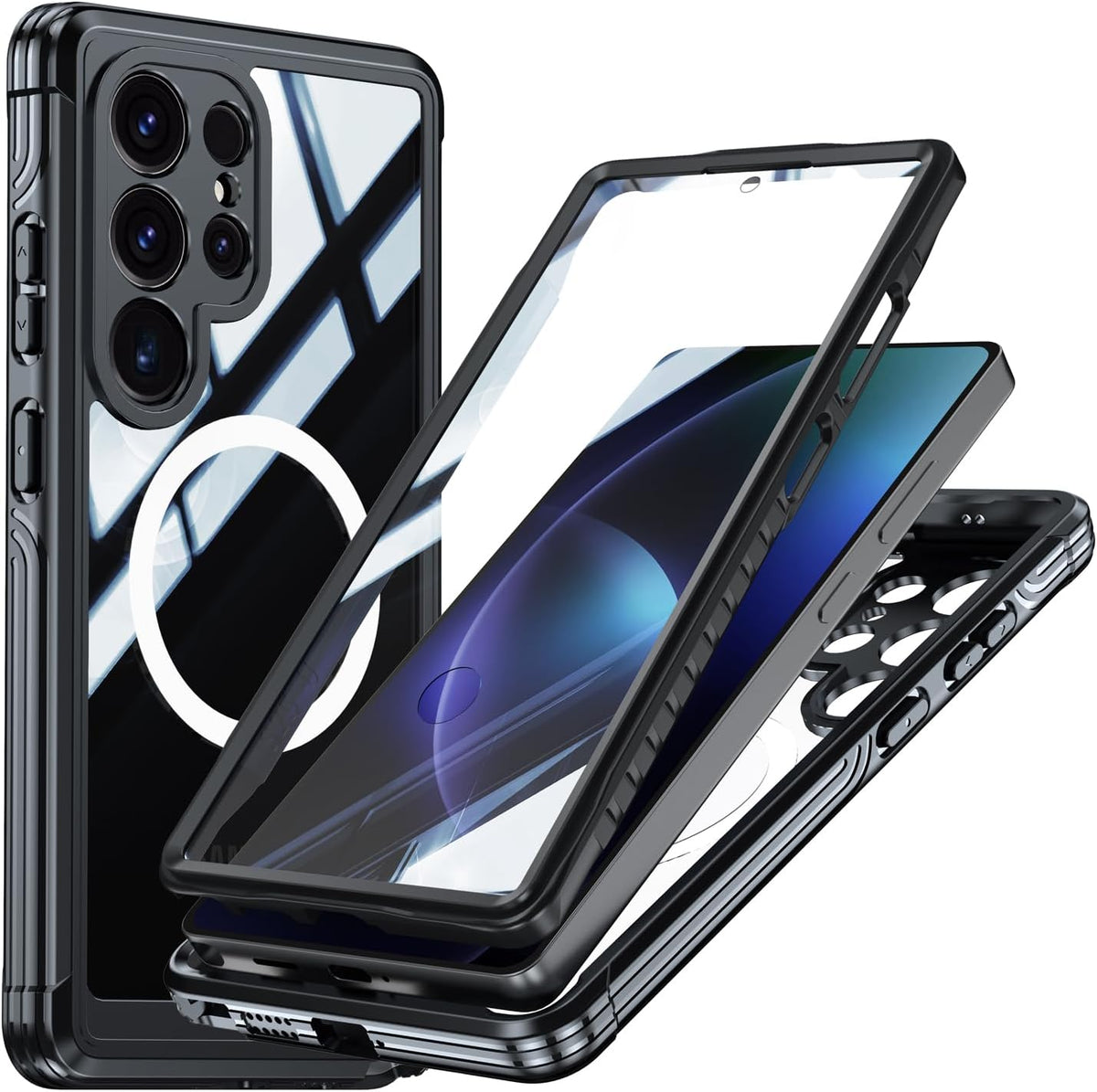 Galaxy S25 Ultra Heavy Duty Full Body Protective Case – Redpepper Cases